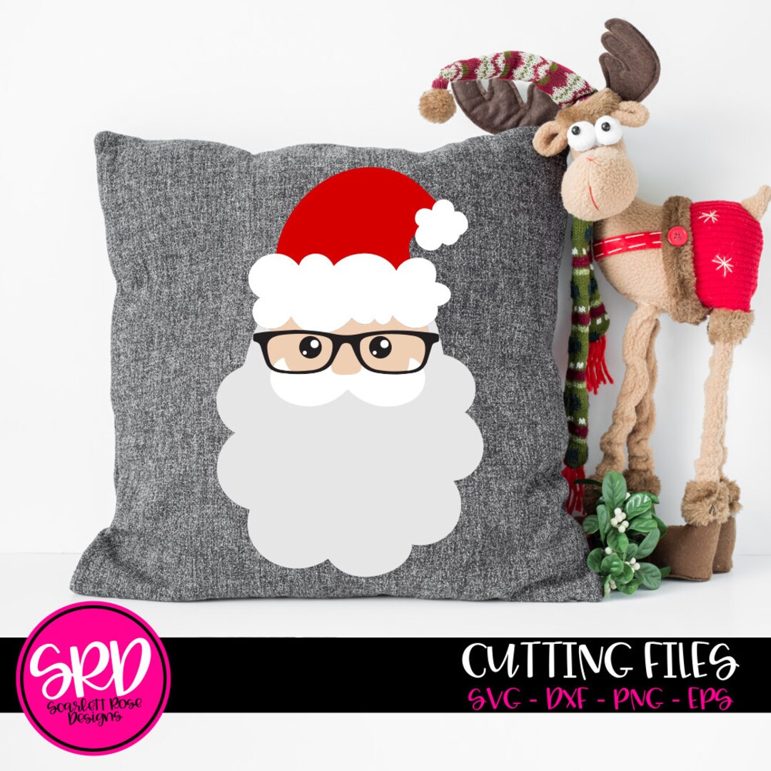 Santa SVG, Christmas Svg, Christmas Decor Svg, Christmas Shirt, Cute ...