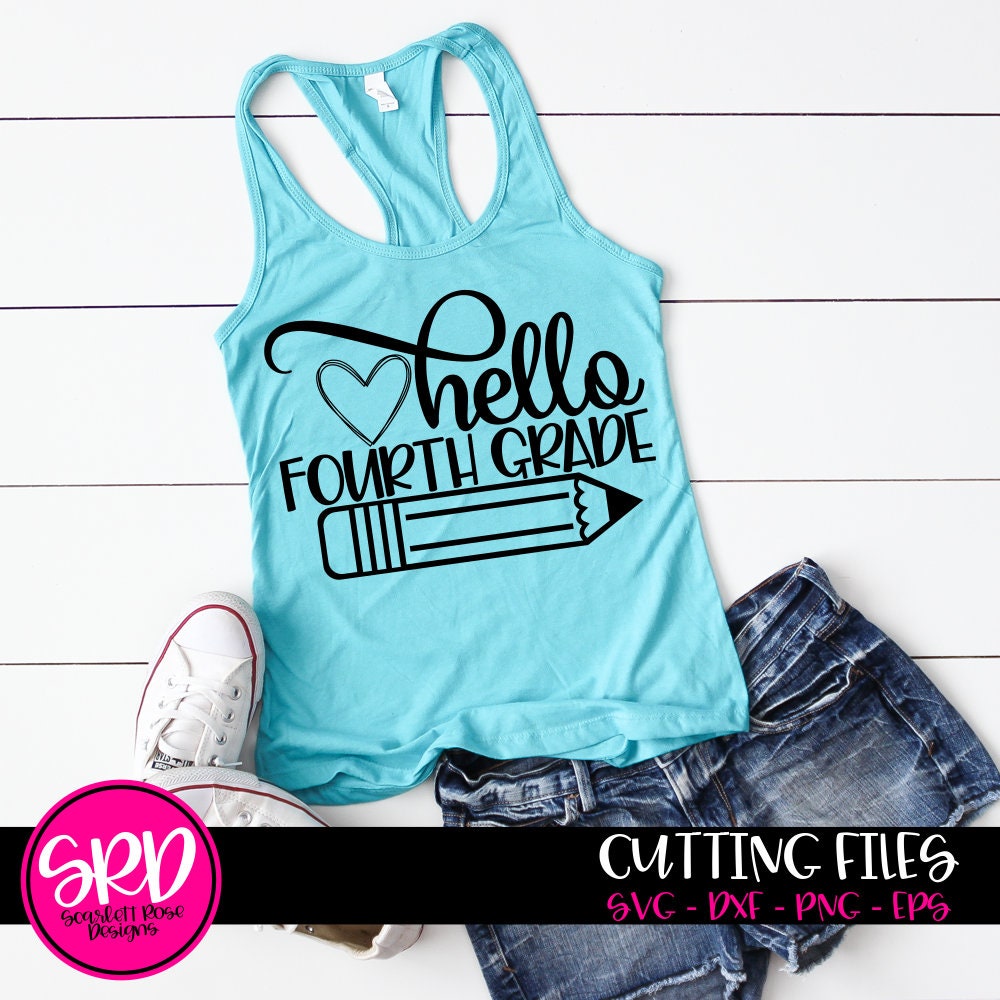 Back to School SVG Bundle Preschool Pre-k to 5th Grade Hello - Etsy