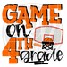 Game on 4th Grade SVG SVG Cut File Fourth Grade Svg Back to - Etsy