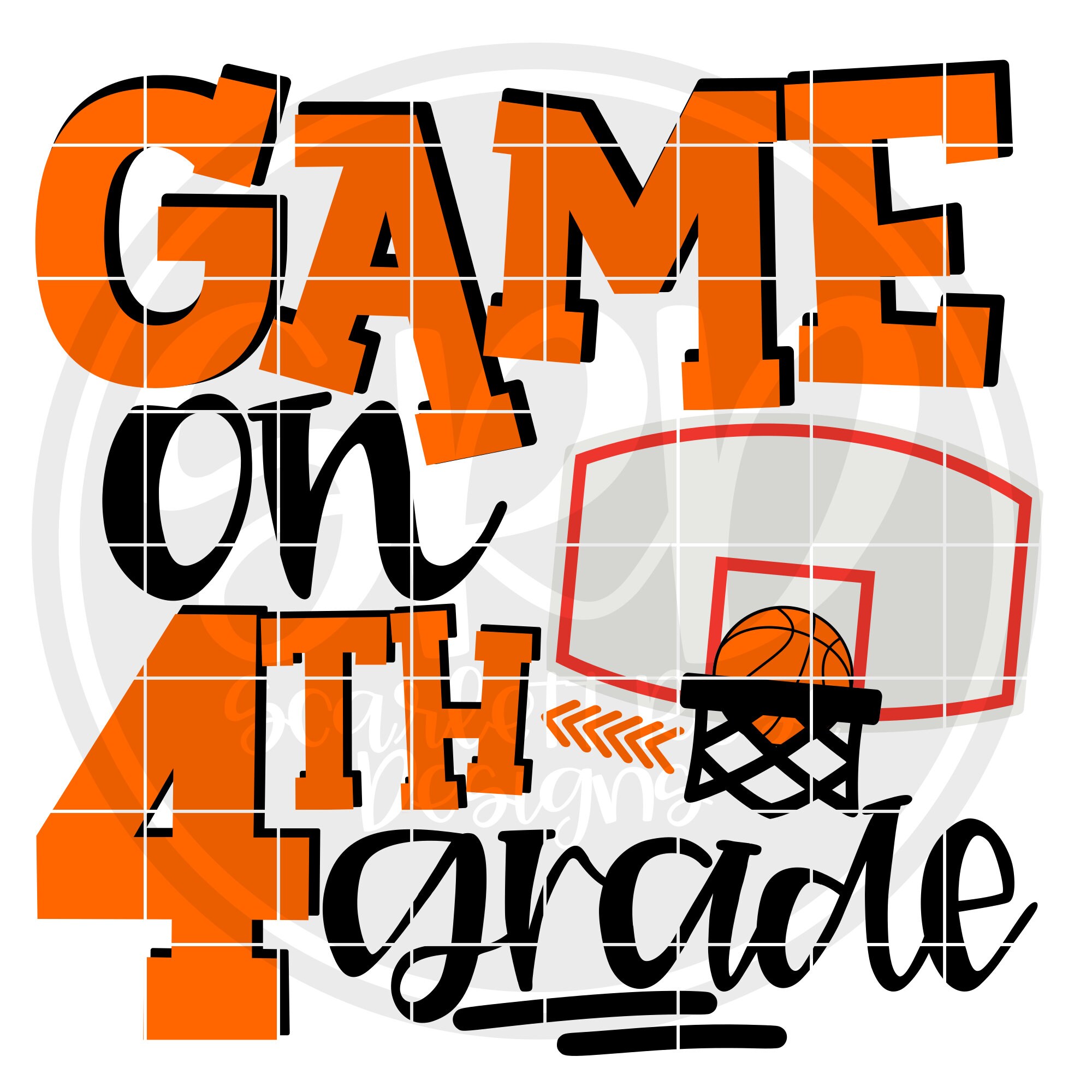 Game on 4th Grade SVG SVG Cut File Fourth Grade Svg Back to | Etsy