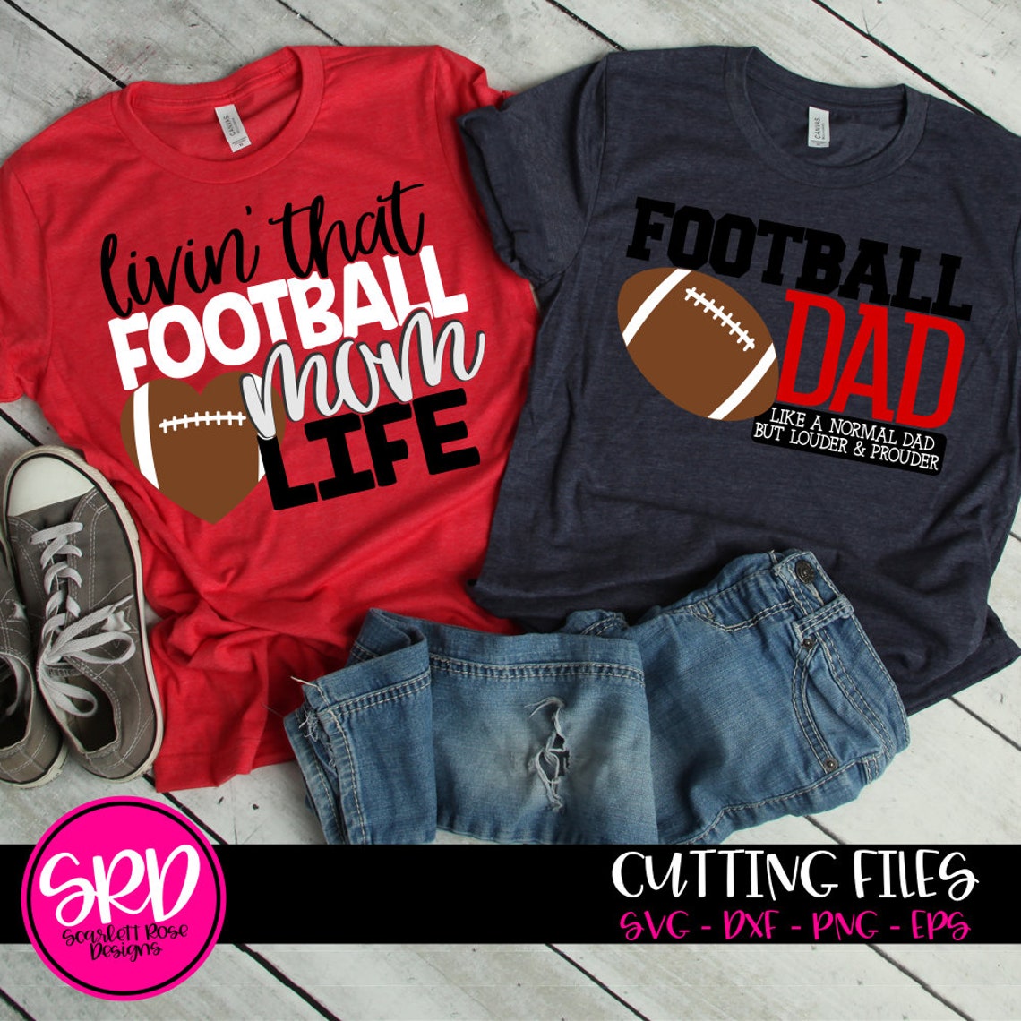 Football Svg Football Heart Svg Football Mom Svg Football Etsy