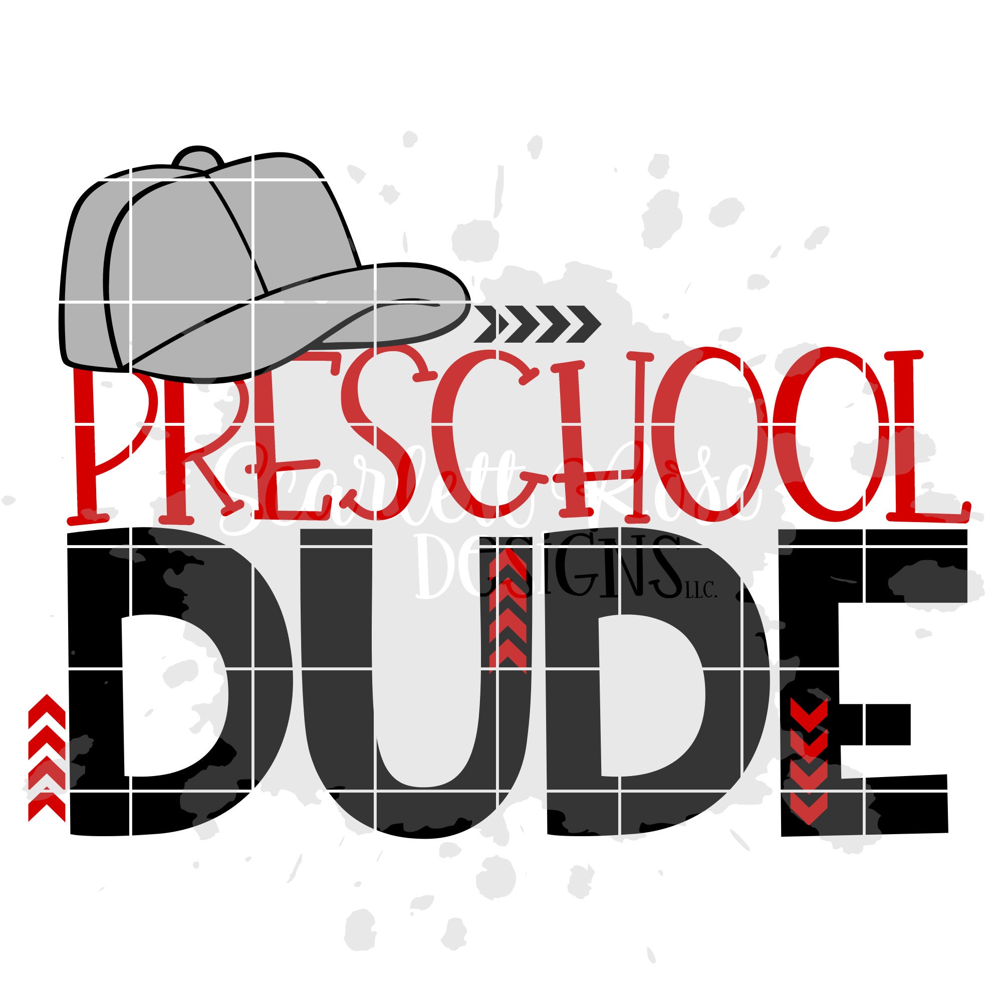 Preschool SVG Dude Svg Back to School School Cut File - Etsy