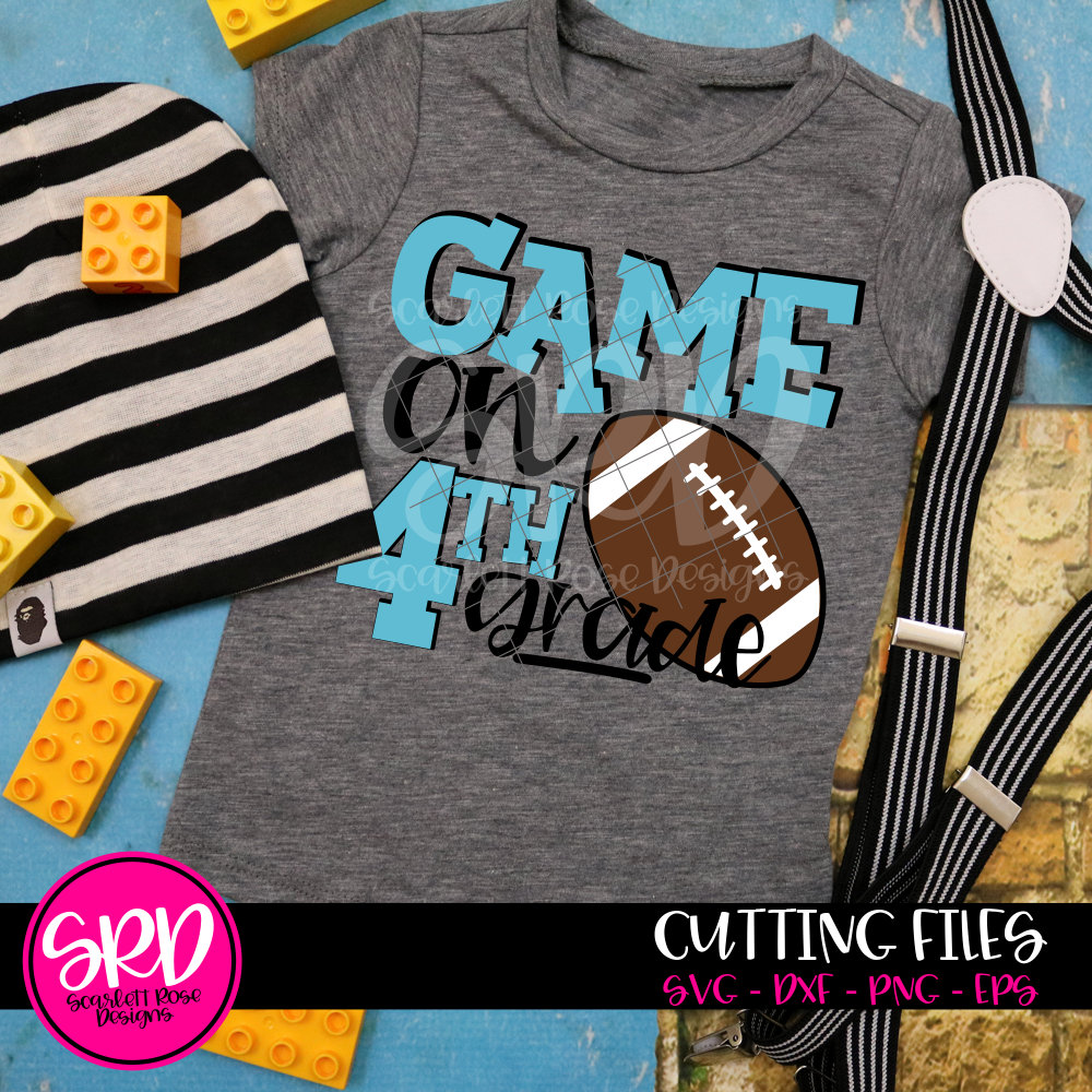 Game on 4th Grade SVG SVG Cut File Fourth Grade Svg Back to | Etsy