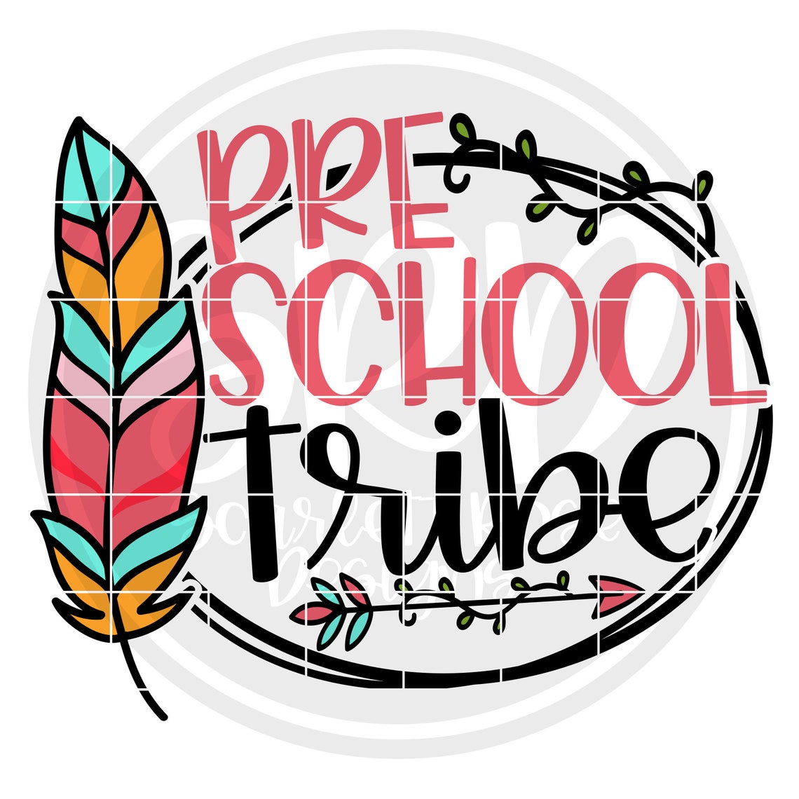 Back to School Preschool Tribe Svg Preschool SVG School - Etsy
