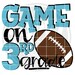 Game on 3rd Grade SVG SVG Cut File Third Grade Svg Back to - Etsy