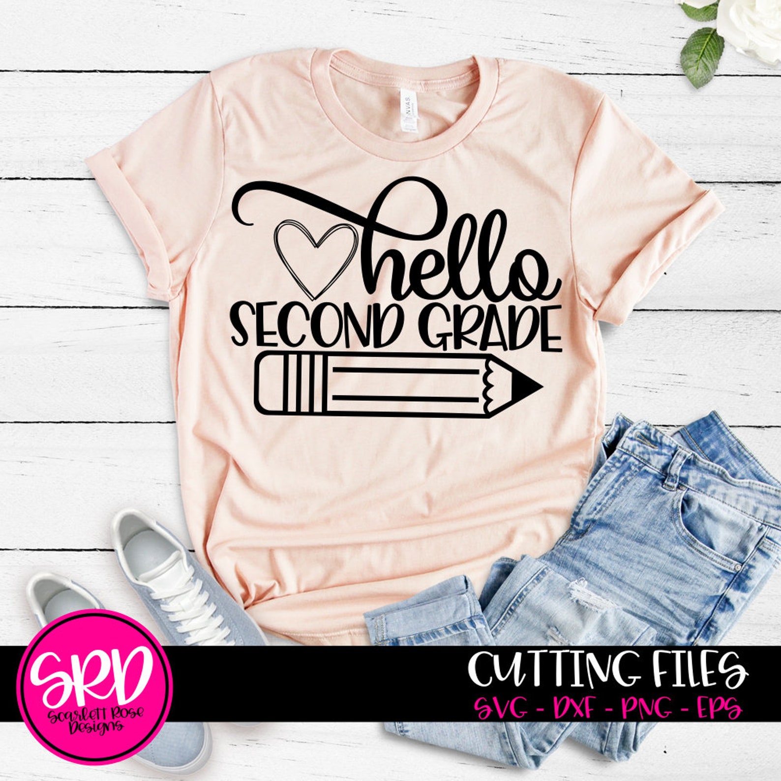 Back to School SVG Bundle Preschool Pre-k to 5th Grade Hello - Etsy