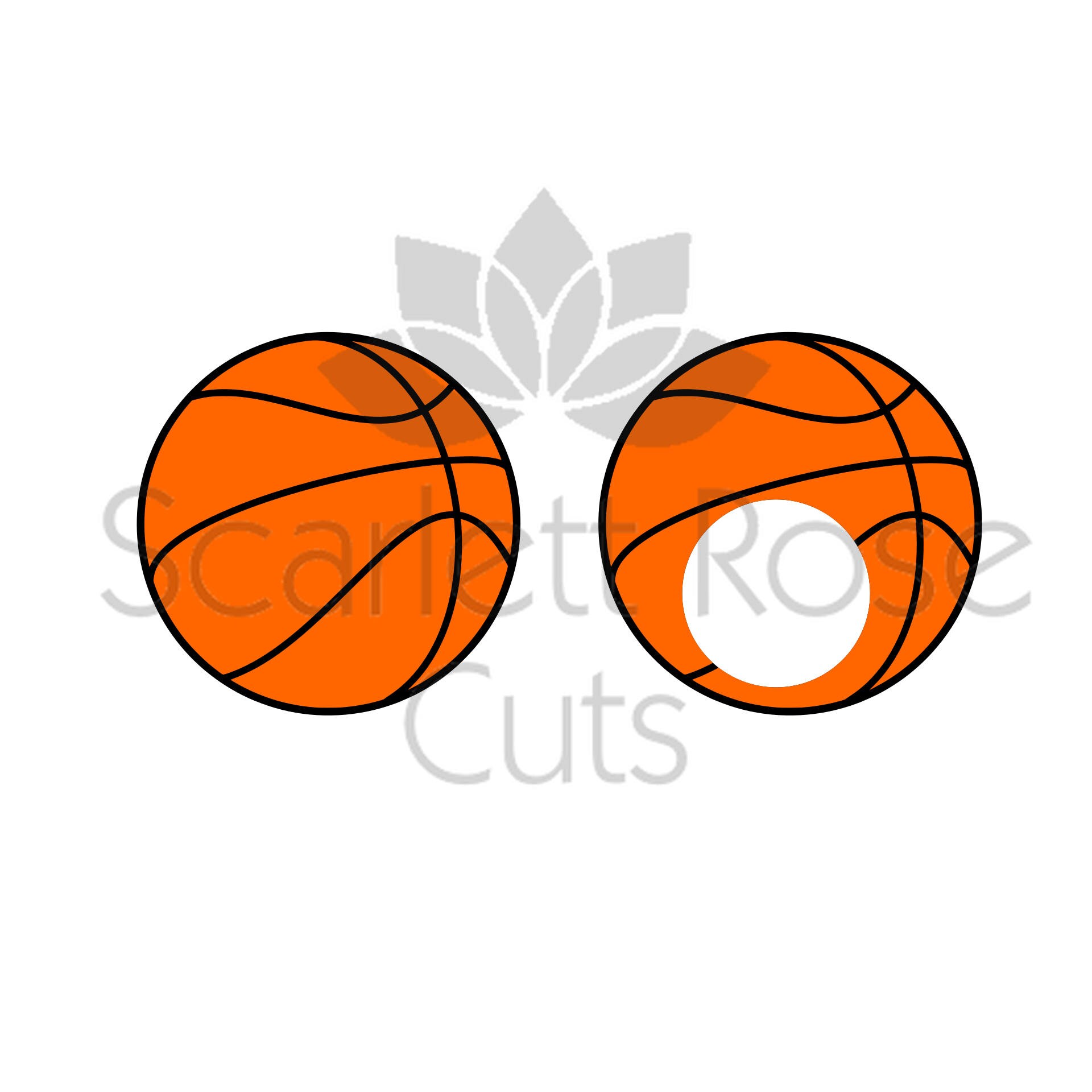 Basketball Letters Font and Numbers SVG Cut File for | Etsy