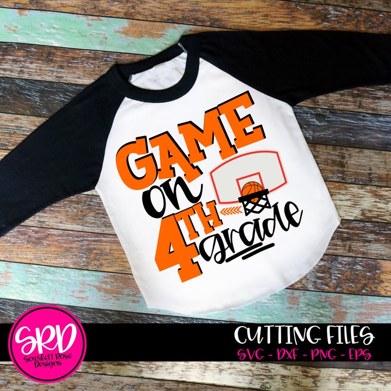 Game on 4th Grade SVG SVG Cut File Fourth Grade Svg Back to | Etsy