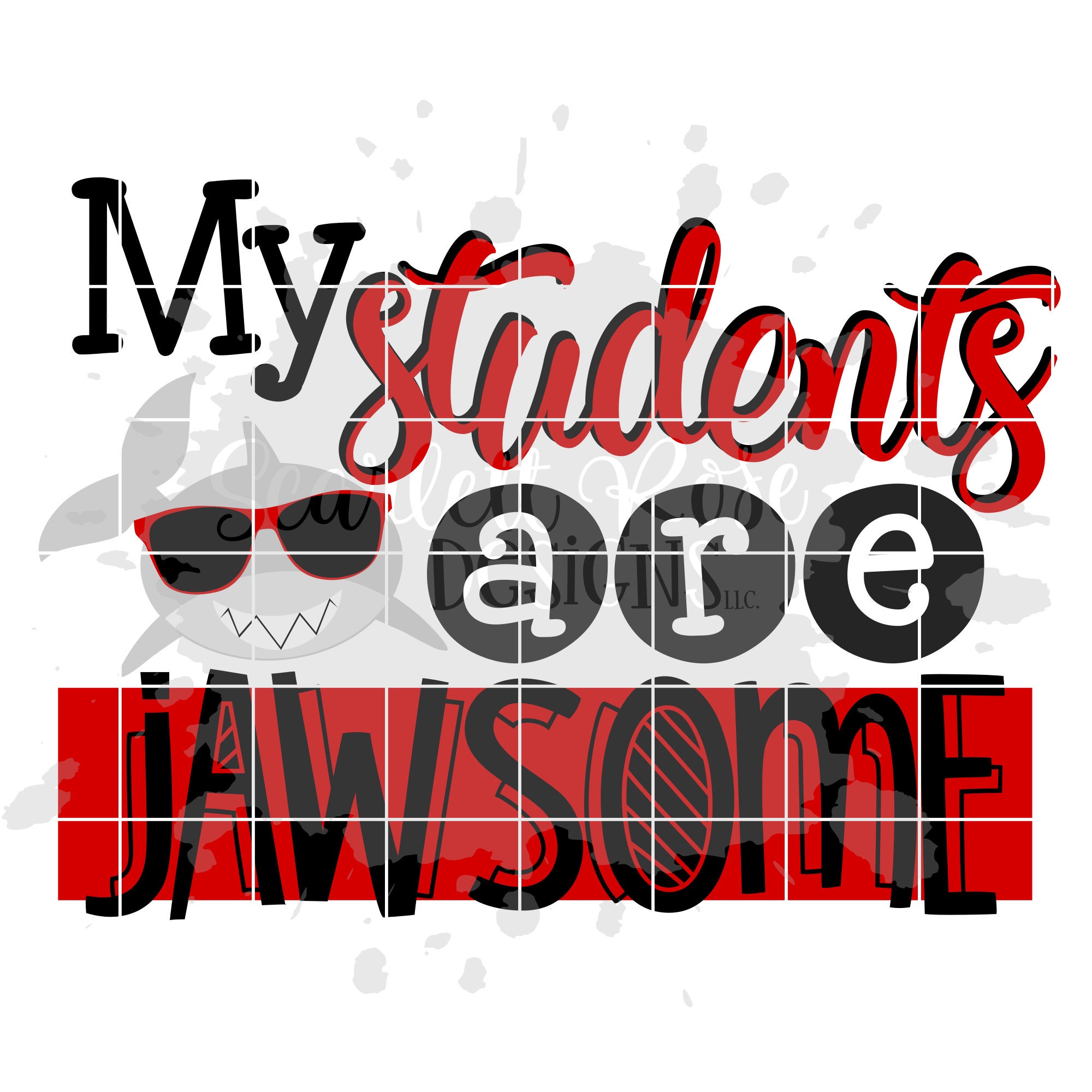 My Students Are Jawsome SVG School Shirt SVG Cut Files - Etsy
