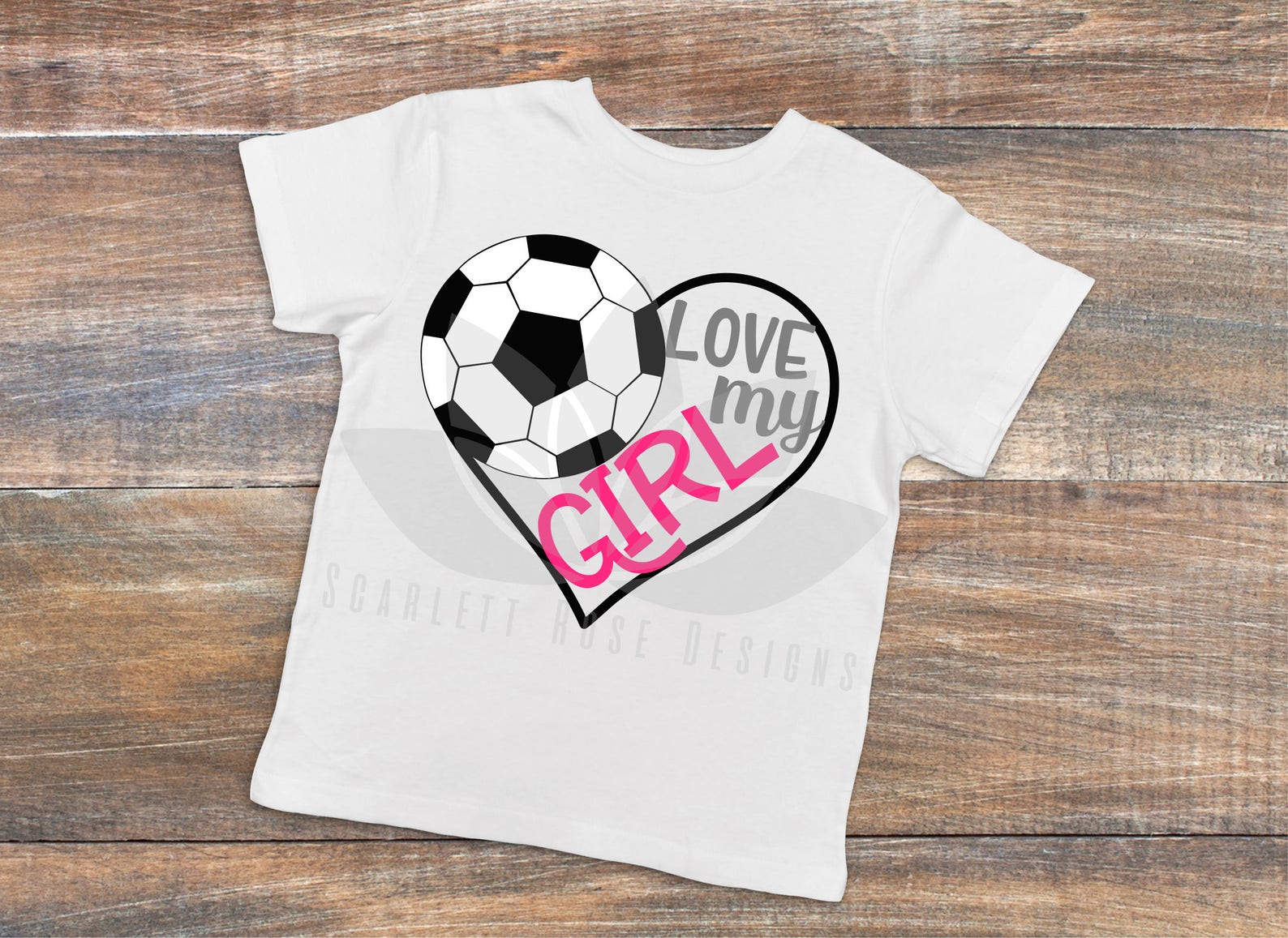 Soccer Heart SVG Soccer Mom Love My Girl Cut File for - Etsy