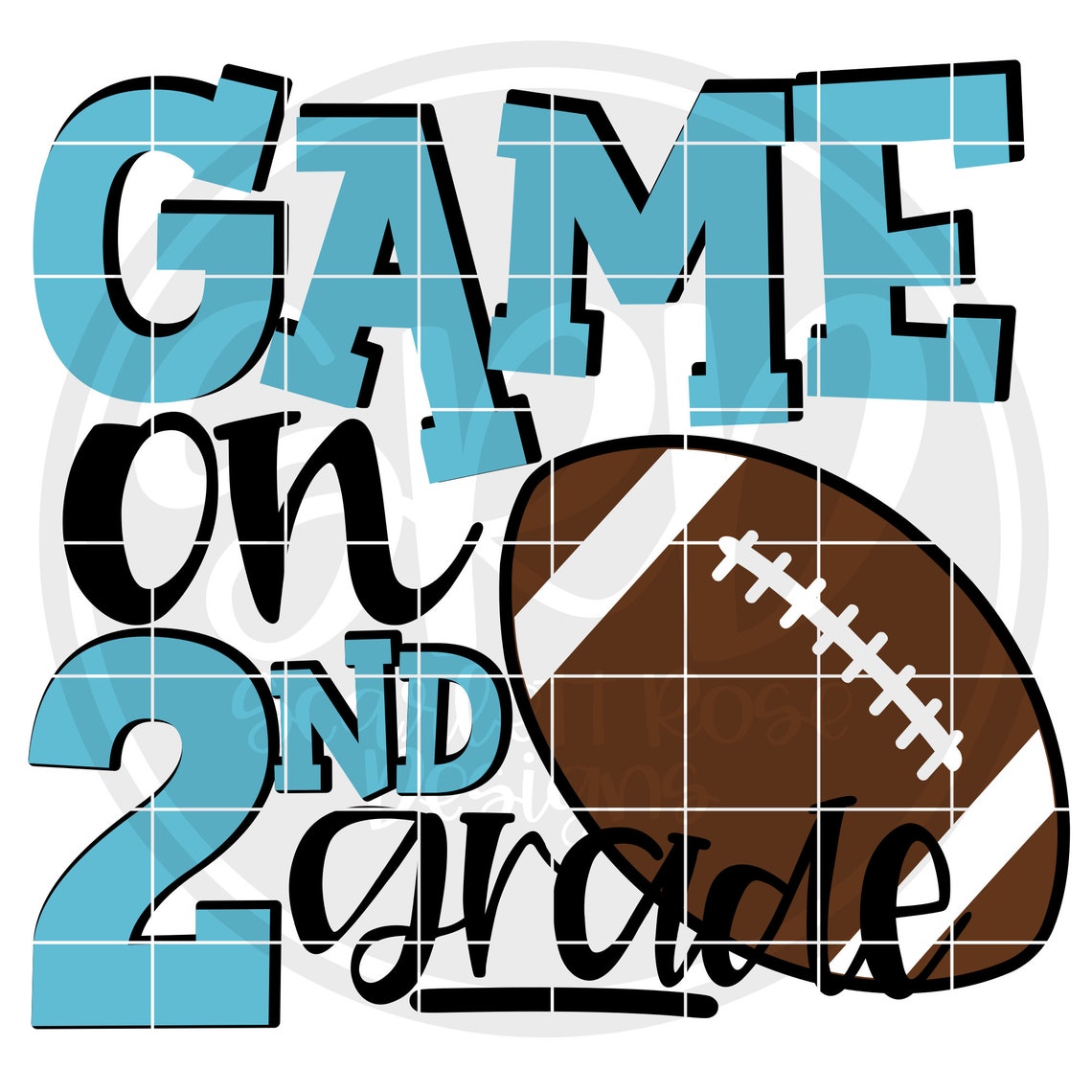 Game on 2nd Grade SVG SVG Cut File Second Grade Svg Back to | Etsy