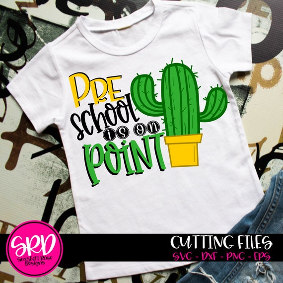 Preschool is on Point SVG Svg Cut File Back to School Svg - Etsy