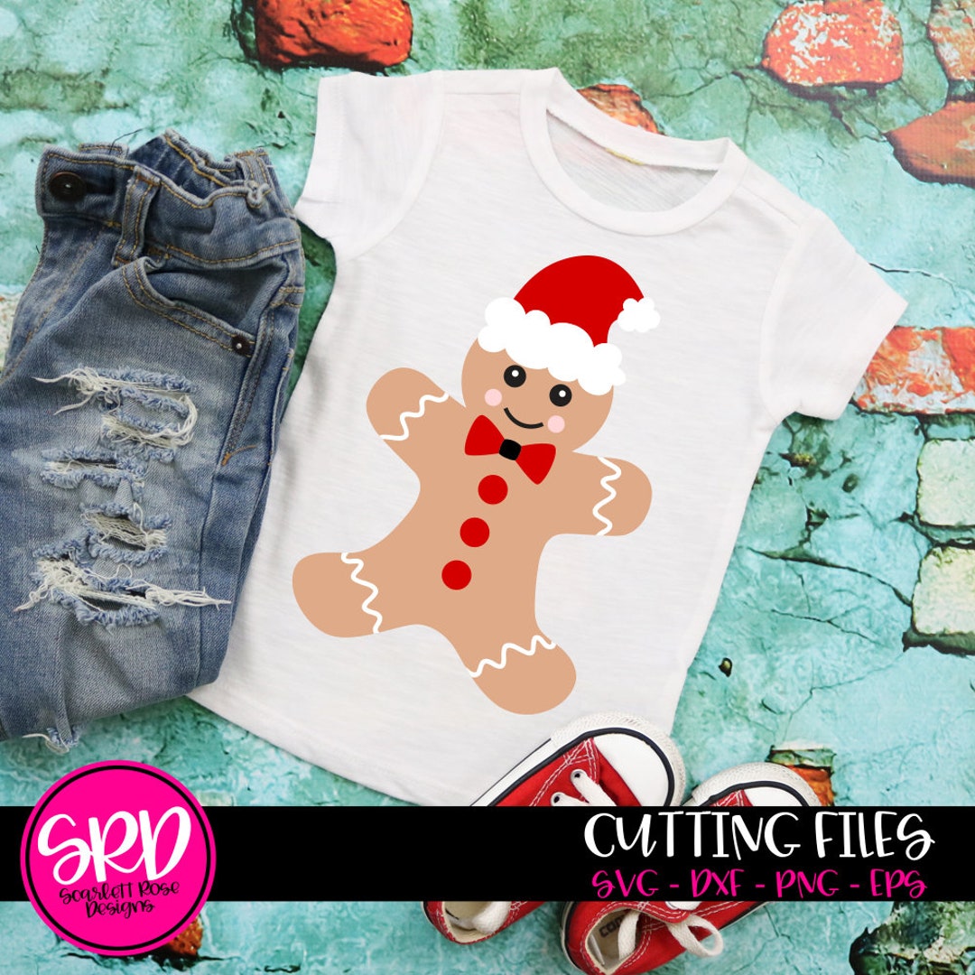 Christmas SVG, Christmas Kid Svg, Gingerbread Man SVG, Kid Christmas ...