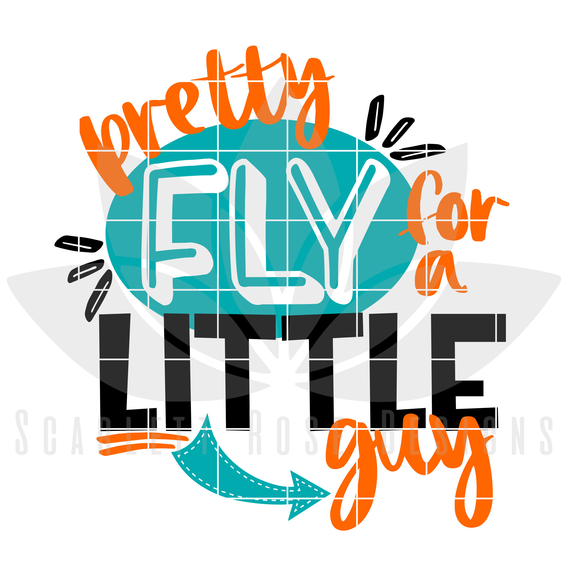 Pretty Fly for a Little Guy SVG, Svg Cut File, Funny Boy Svg, Boy Shirt ...
