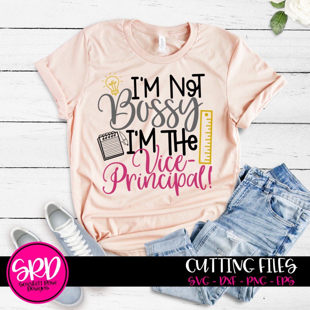 Teacher Svg, Teacher Shirt, Teacher Shirt Svg, Im Not Bossy, Im the ...