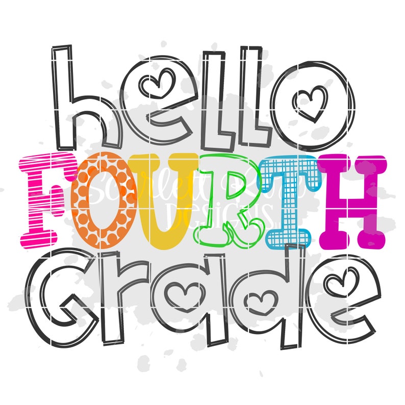 Hello School SVG, SVG Bundle, Back to School, School Cut File, School ...