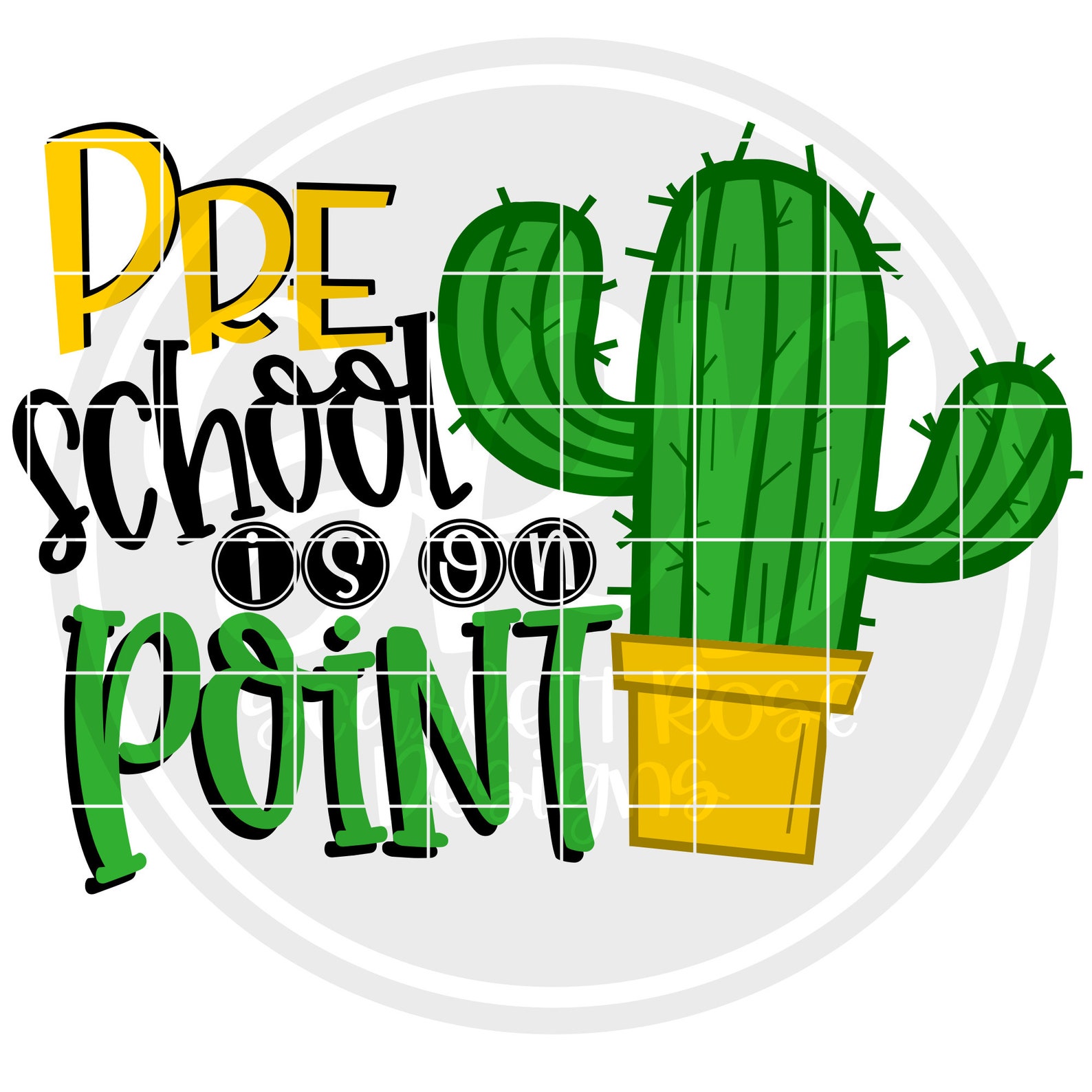 Preschool is on Point SVG Svg Cut File Back to School Svg - Etsy