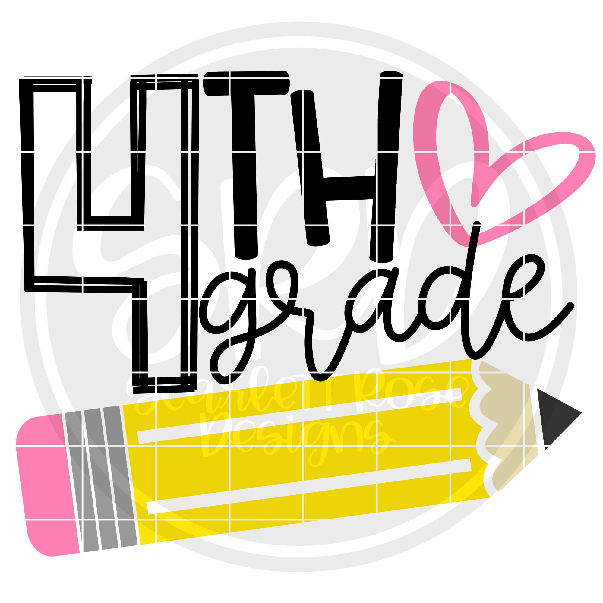 Back to School Fourth Grade Svg Hello 4th Grade SVG School - Etsy
