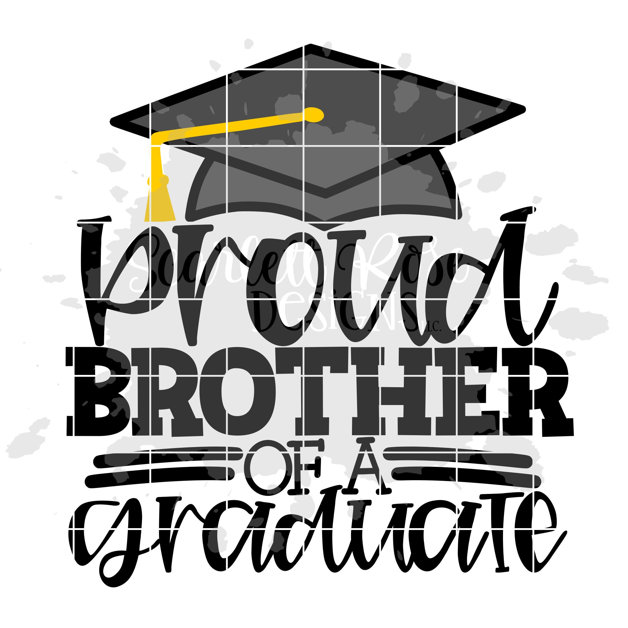 Proud Brother of a Graduate SVG Svg Cut File Graduation - Etsy