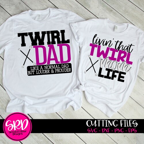 Baton Svg Twirl Mom Svg School Sports Svg Livin That Twirl - Etsy