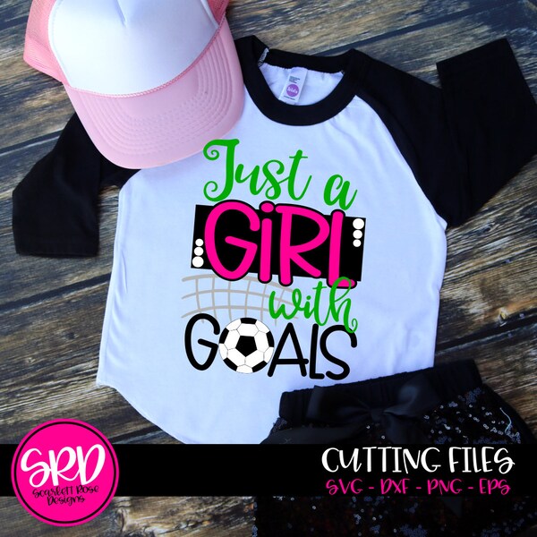 Just a Girl With Goals Shirt - Etsy