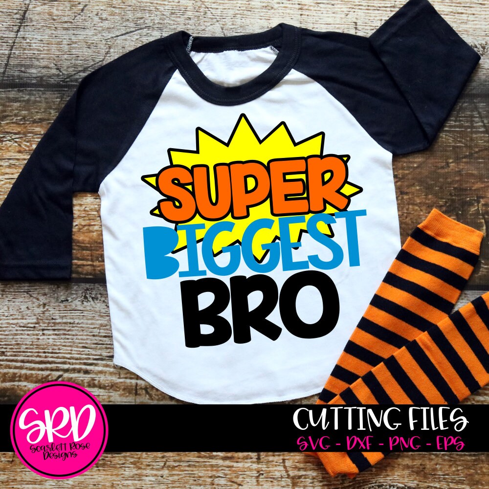 Big Brother SVG Svg Cut File Super Hero Svg Cool Kid SVG - Etsy