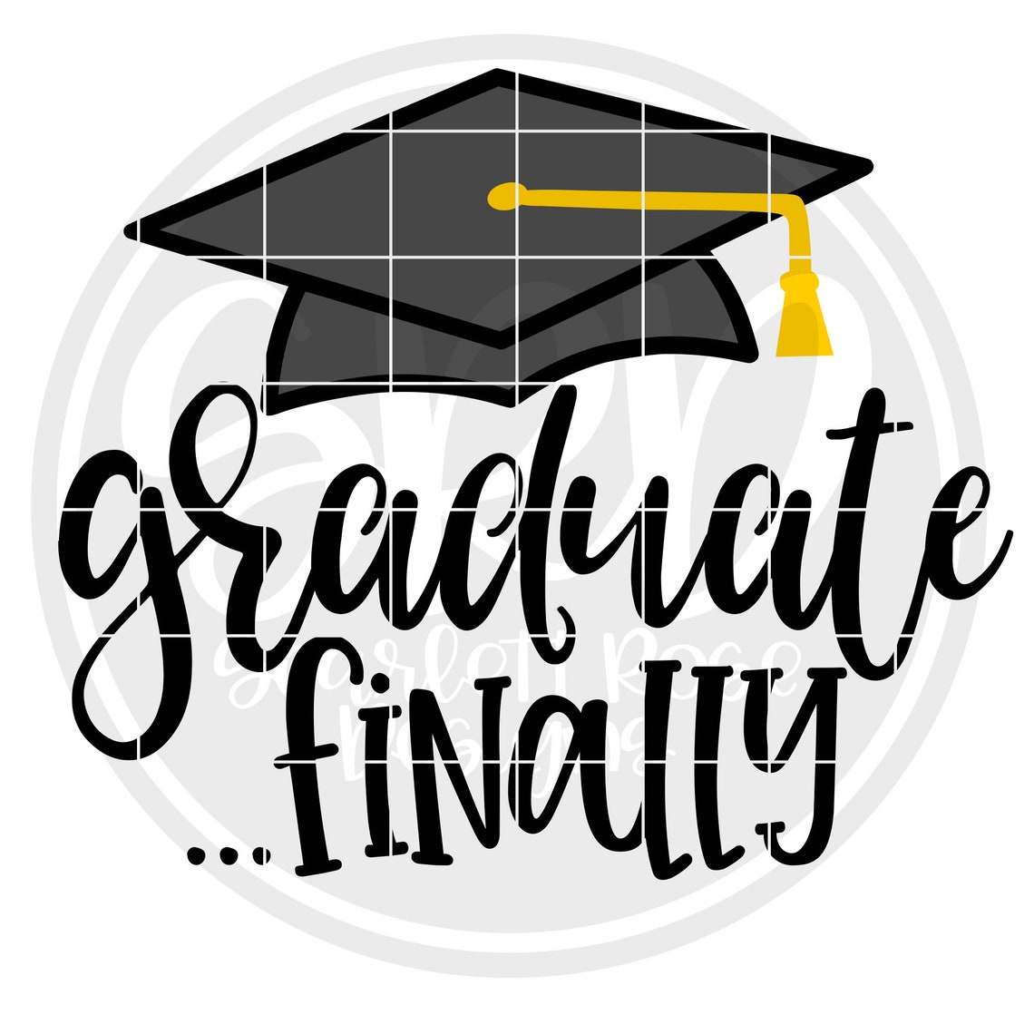 Graduate Finally SVG Graduation Svg Senior Graduation Svg - Etsy