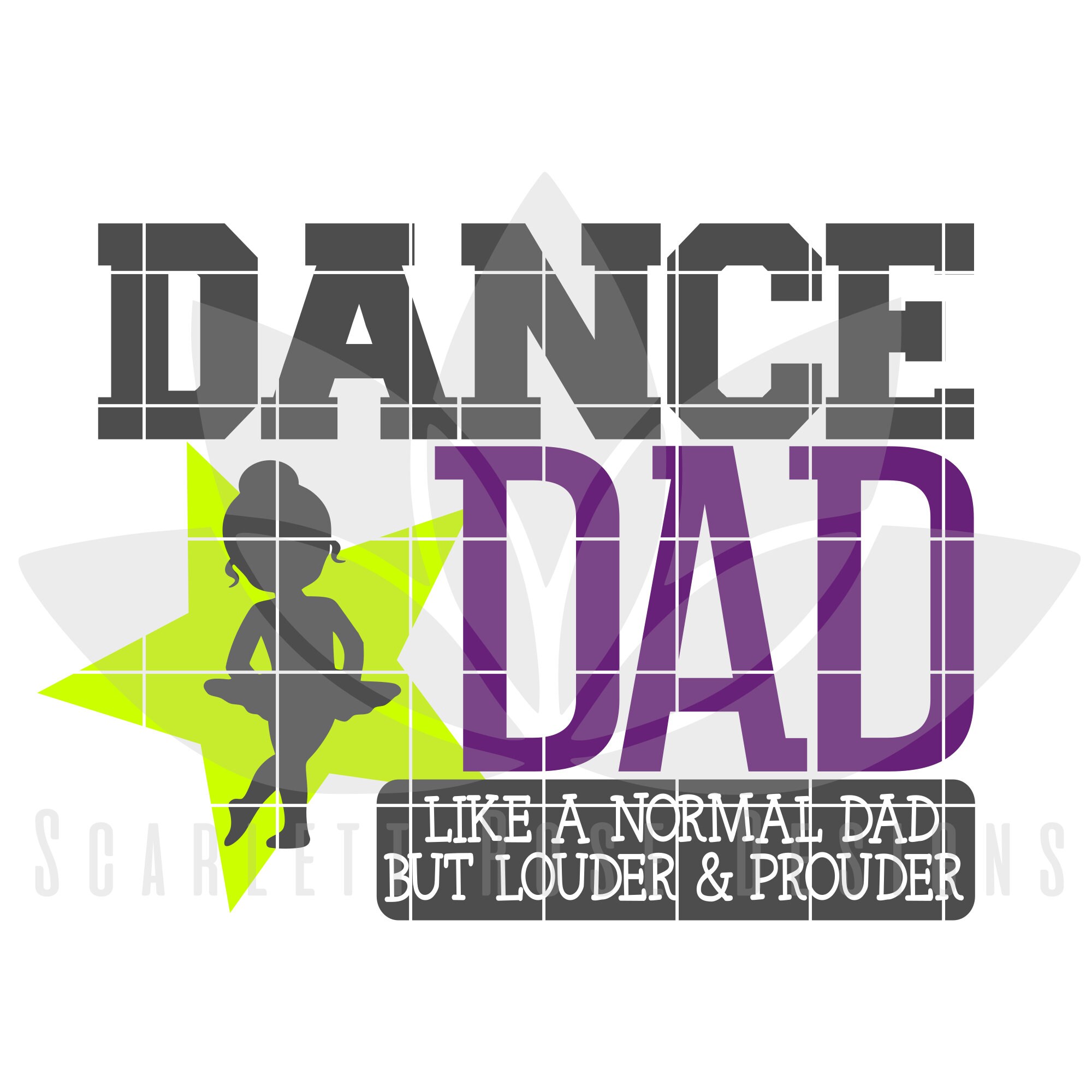 Dance SVG Dance Dad Svg Sports Svg Dance Dad Life Loud and | Etsy