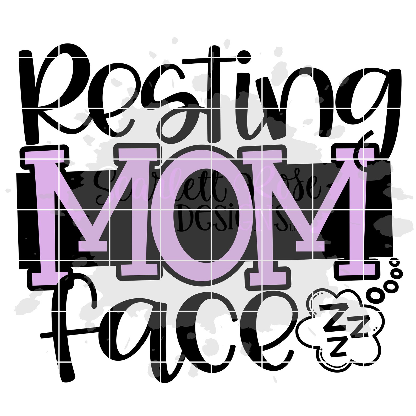 Resting Mom Face SVG Svg Cut File Funny Mom Svg Funny Mom - Etsy