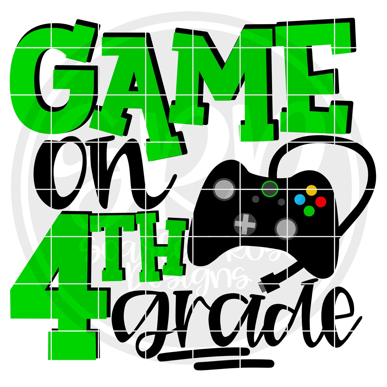 Game on 4th Grade SVG SVG Cut File Fourth Grade Svg Back to | Etsy