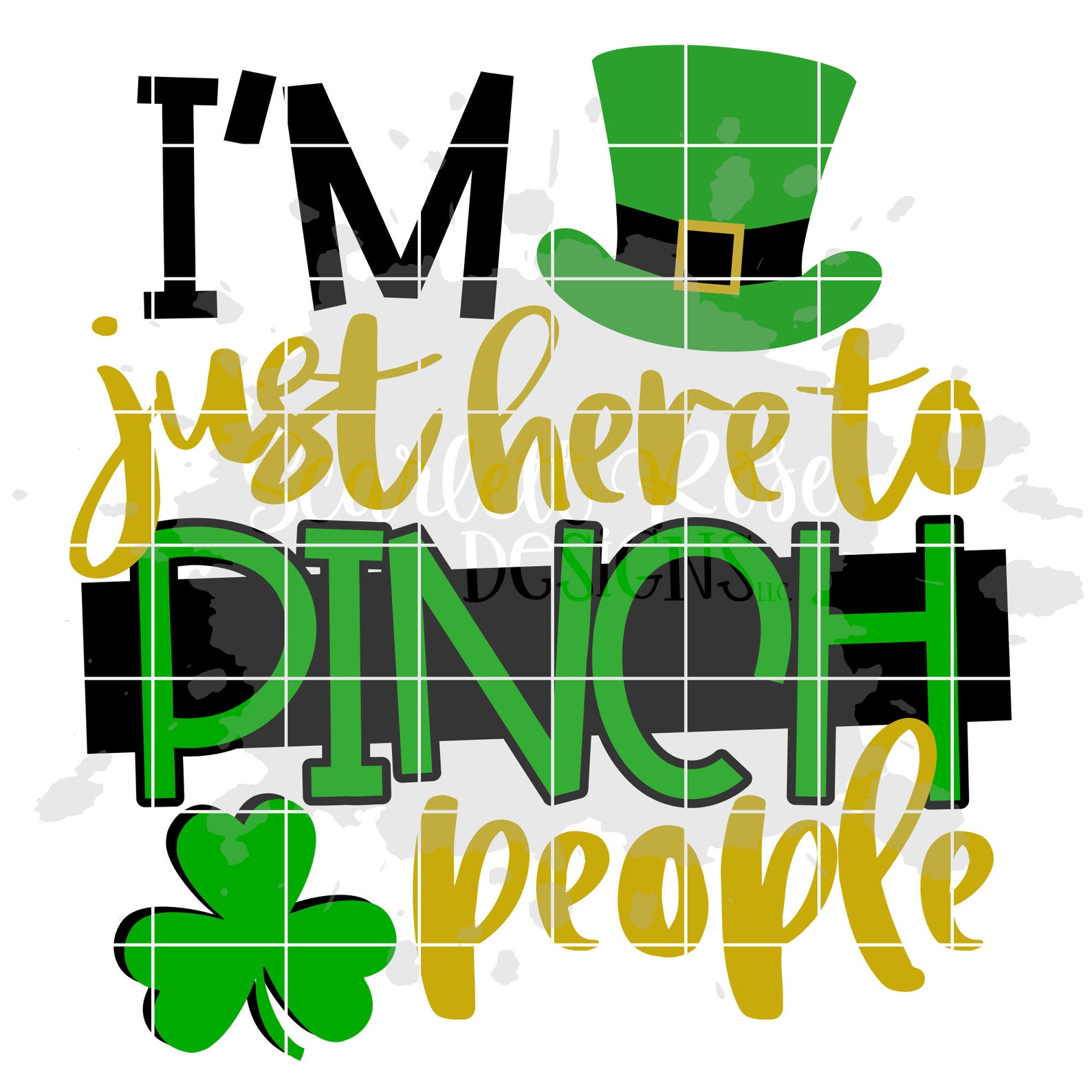 St Patricks Day SVG Just Here to Pinch People SVG Svg Cut - Etsy