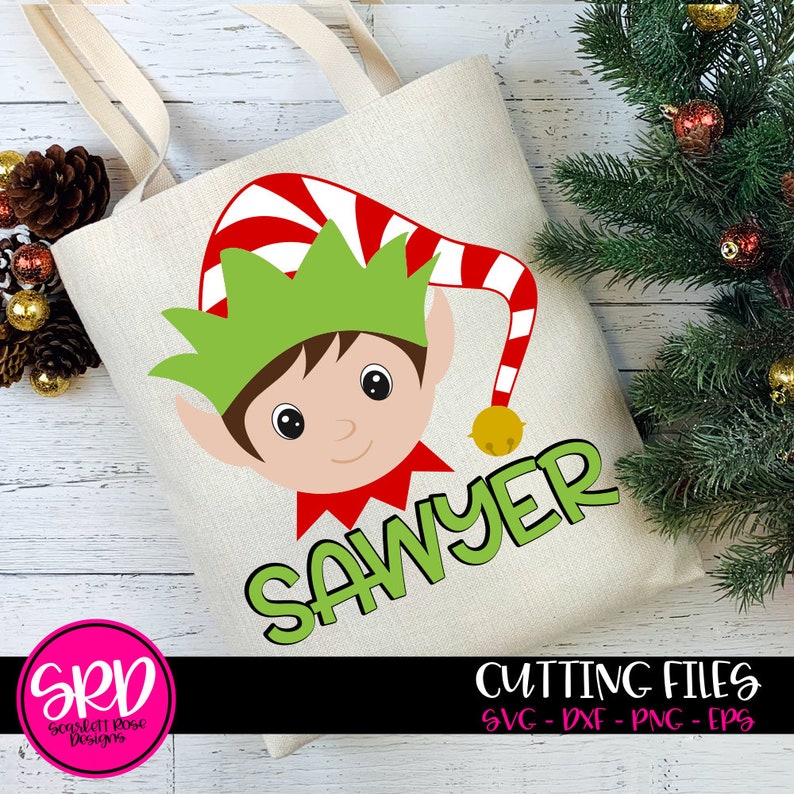 Elf SVG, Boy Elf Svg, Christmas Svg, Christmas Elf Svg, Boy Christmas ...
