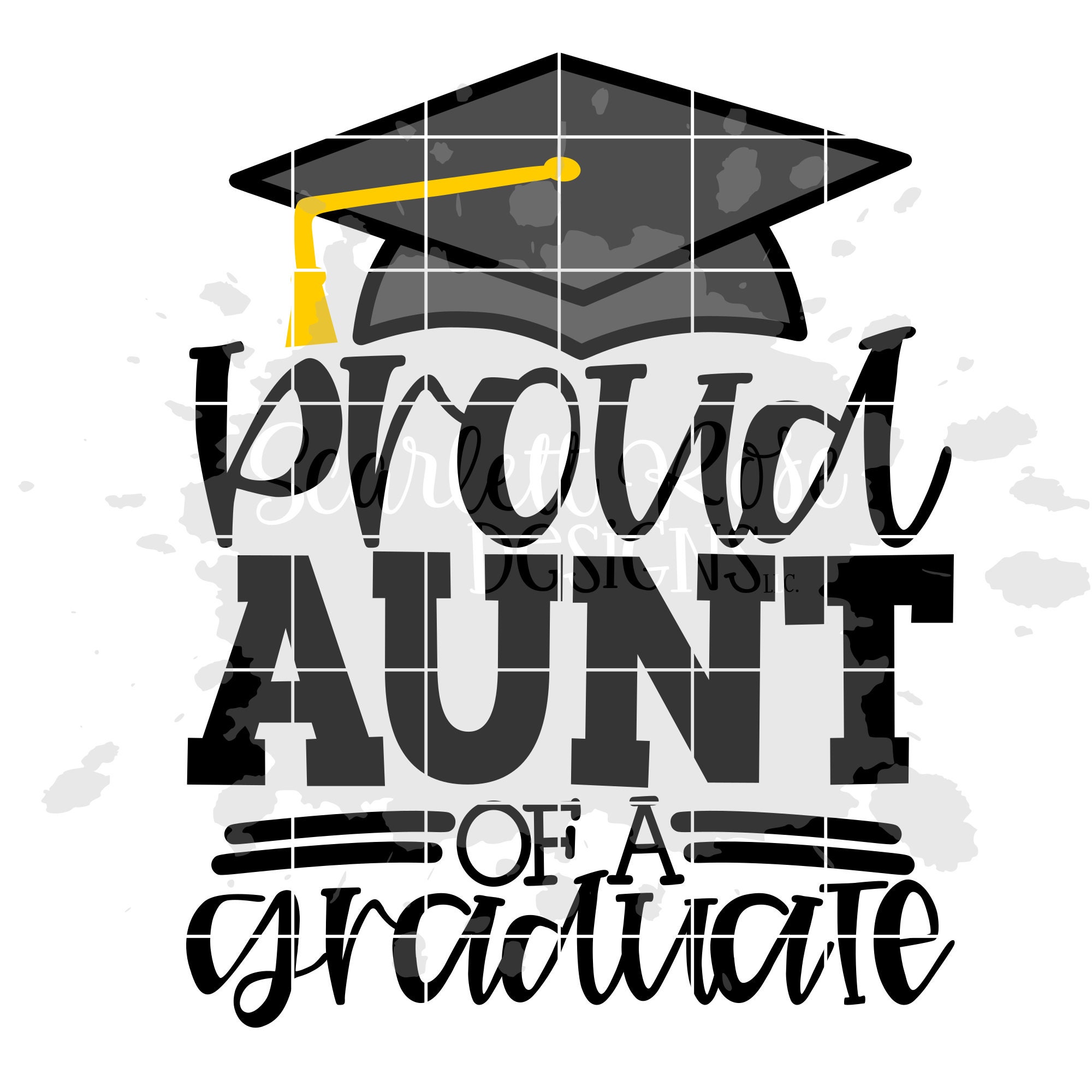 Proud Aunt of a Graduate SVG Svg Cut File Graduation Shirt - Etsy