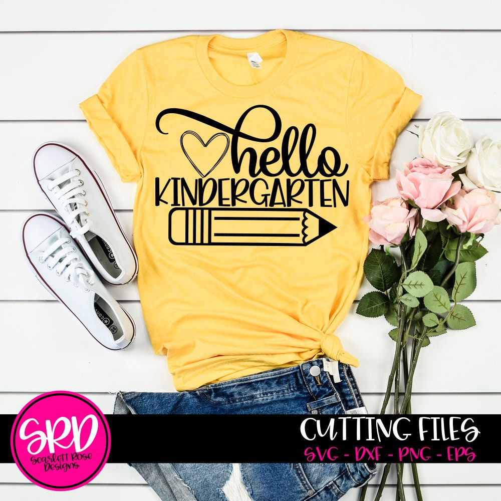 Back to School SVG Bundle Preschool Pre-k to 5th Grade Hello - Etsy