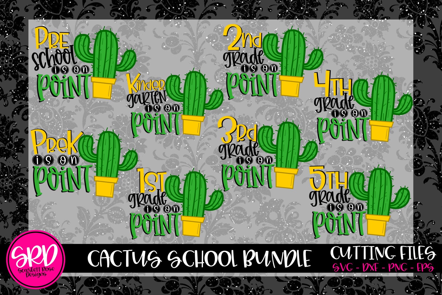 Back to school SVG Bundle Preschool Pre-K to 5th grade 1st | Etsy