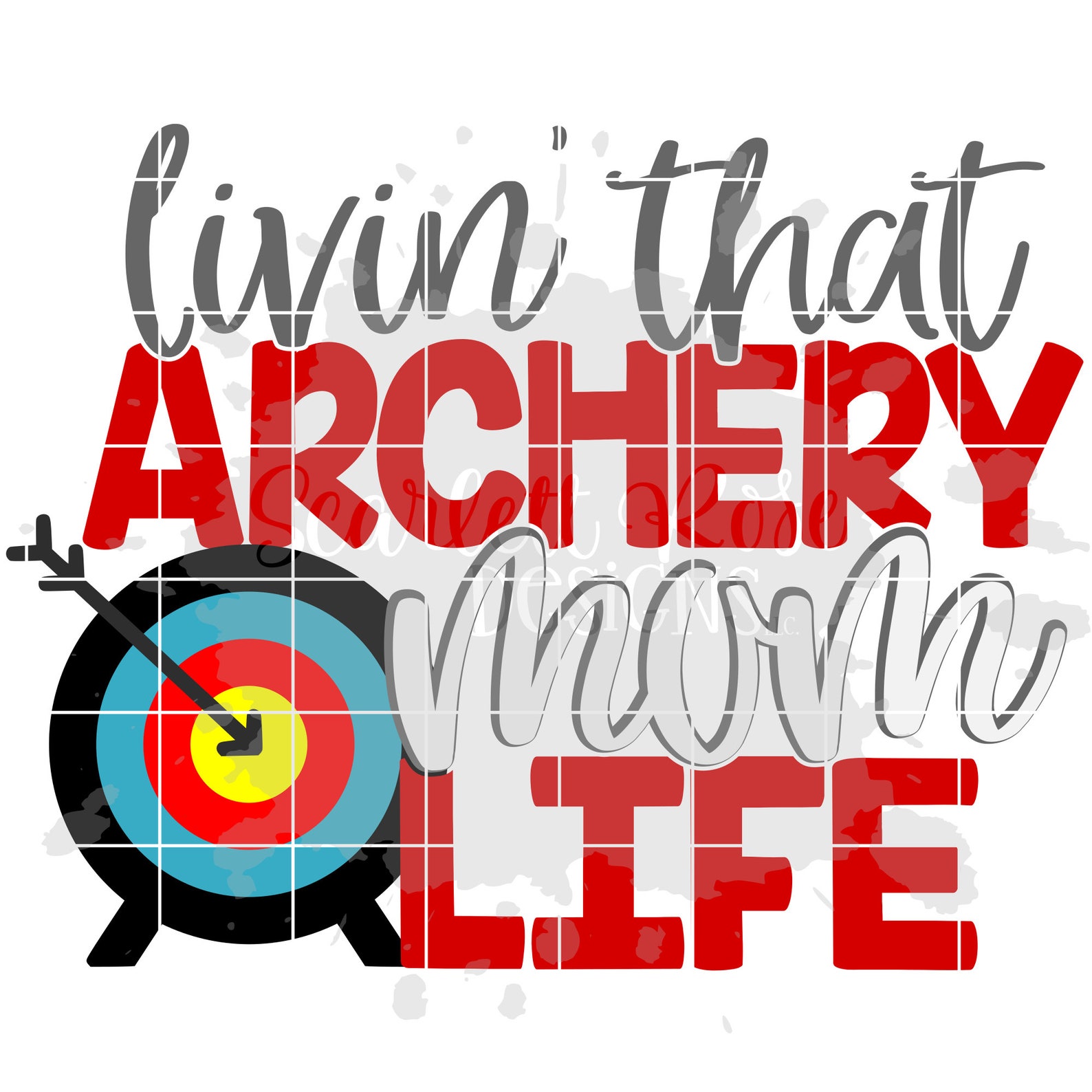 Archery SVG, Archery Mom SVG, Living That Archery Mom Life SVG, Archery ...