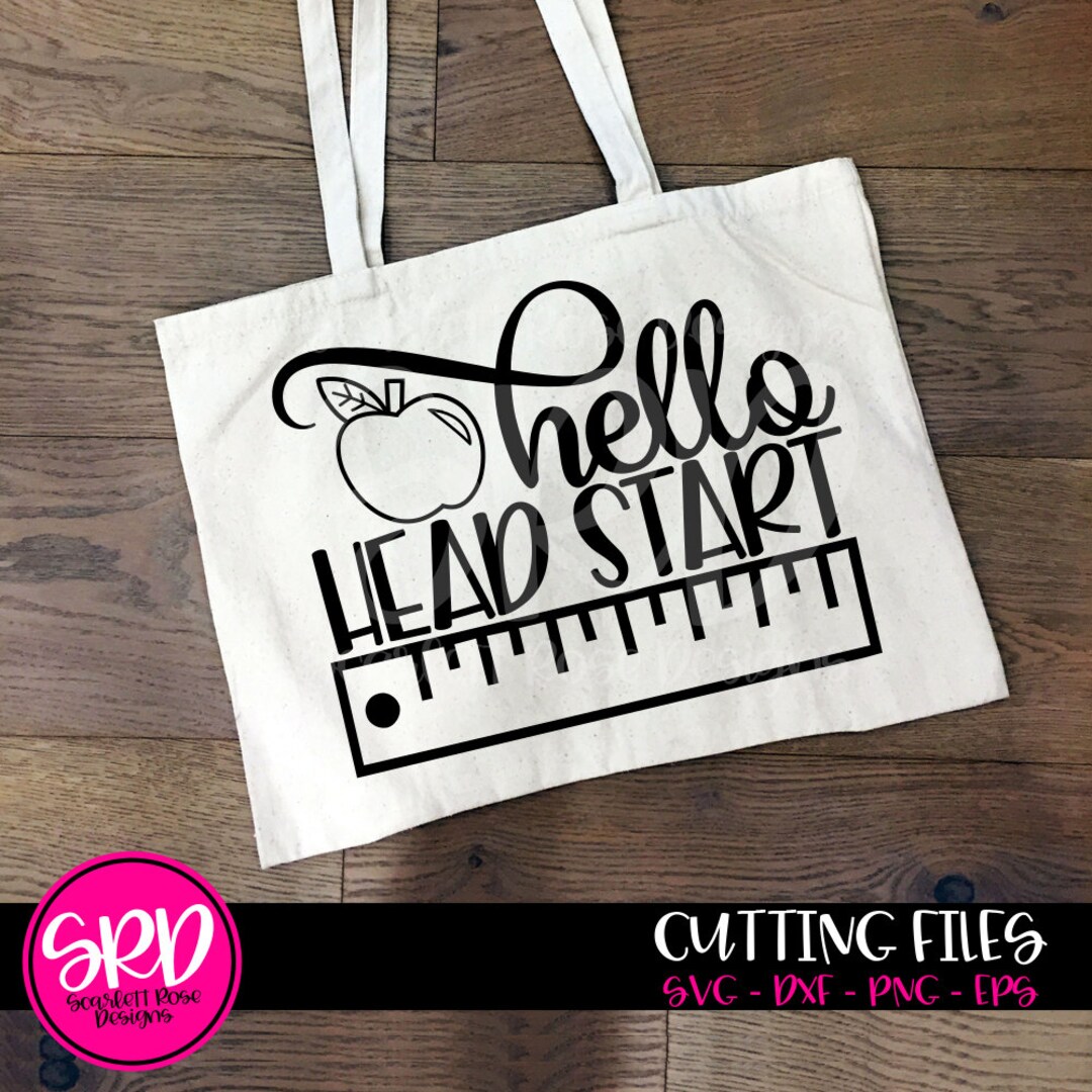 Back to School, Head Start Svg, Hello Head Start Svg, School Svg ...