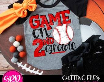 Game on Kindergarten SVG, SVG Cut File, Kindergarten Grade Svg, Back to ...