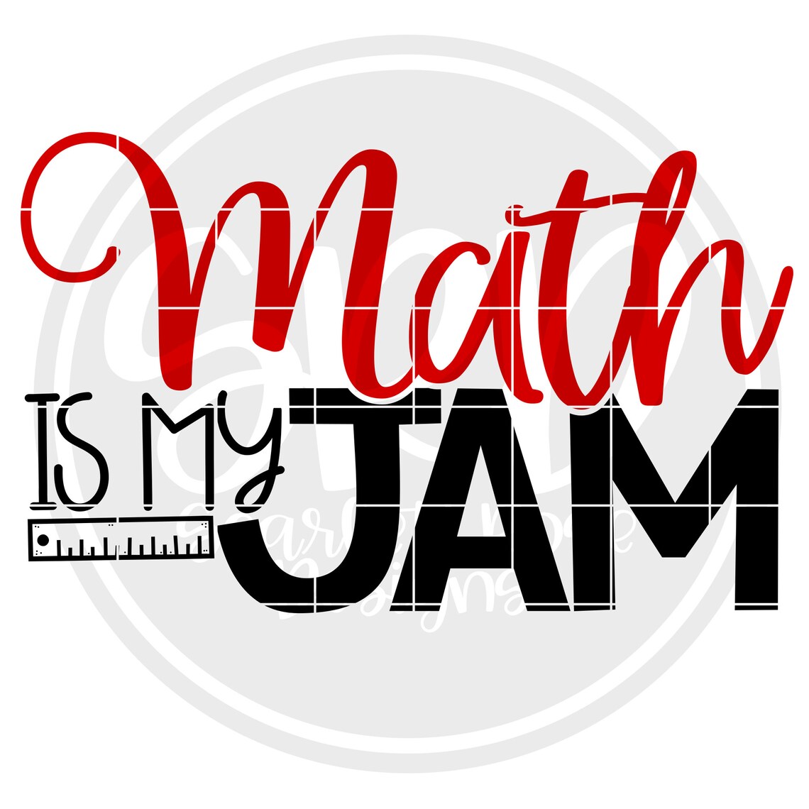 Math is My Jam Svg Teacher Svg Teacher Shirt Math Teacher - Etsy