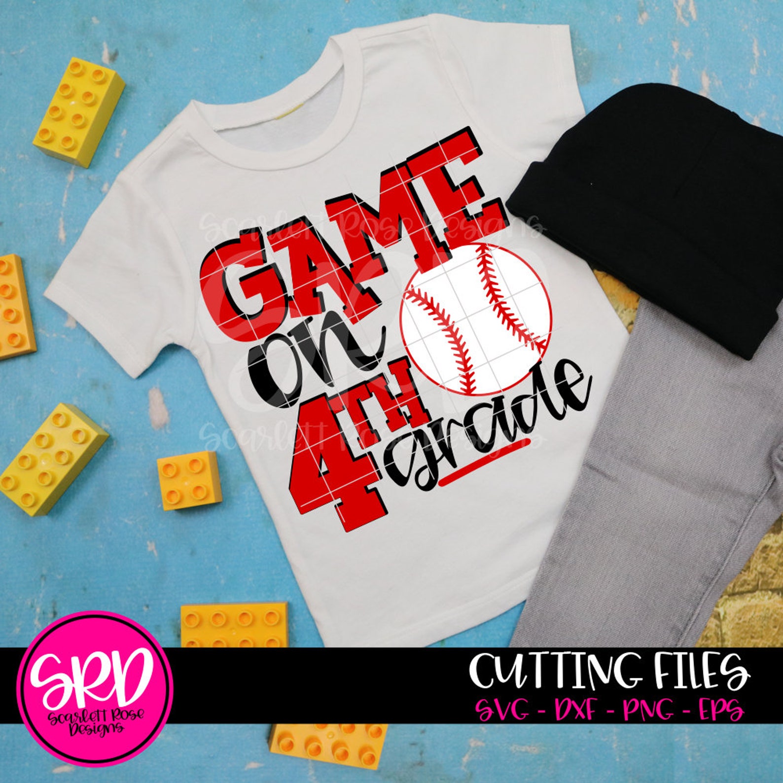 Game on 4th Grade SVG SVG Cut File Fourth Grade Svg Back to - Etsy