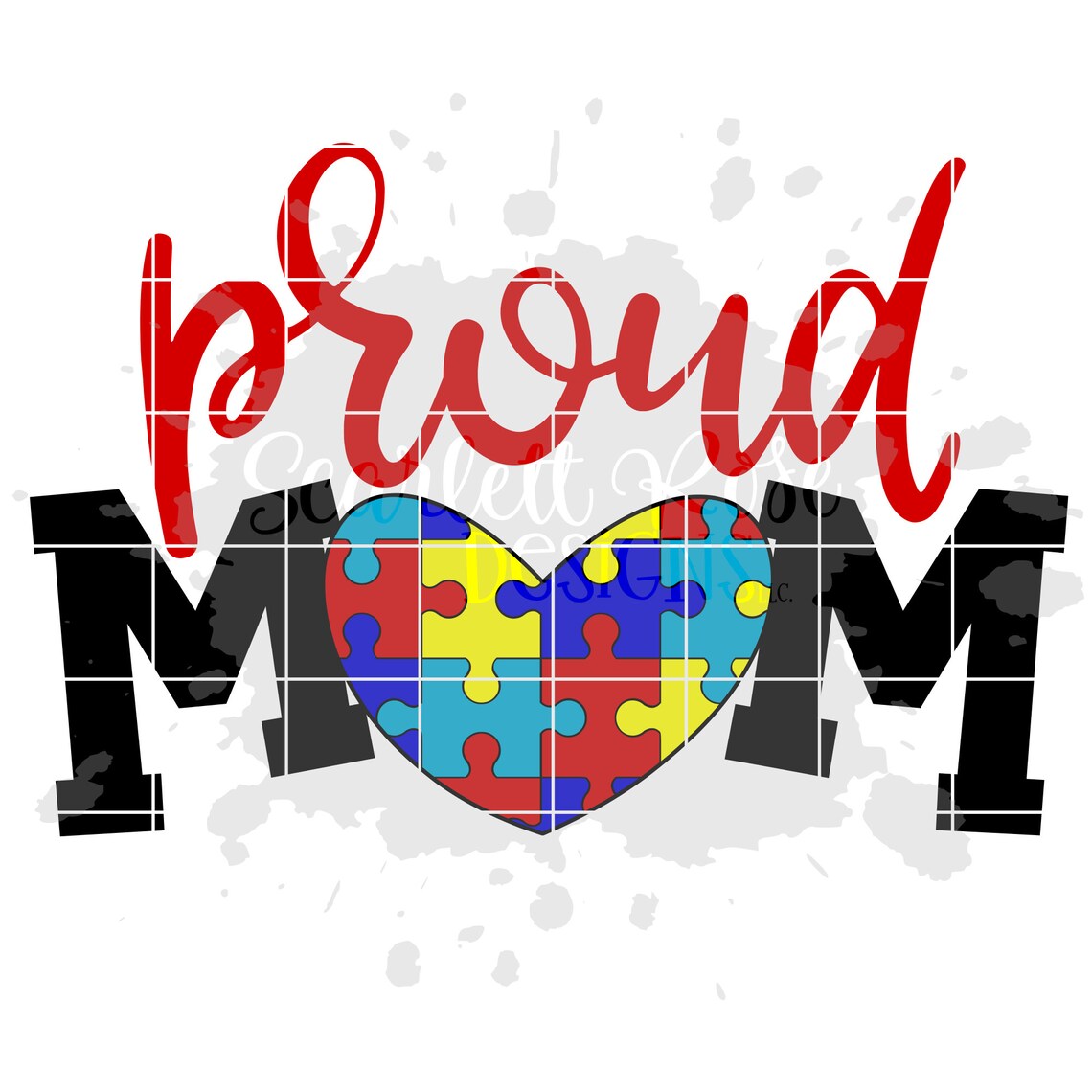 Autism Svg Proud Mom Svg Autism Awareness Svg Svg Cut File Etsy