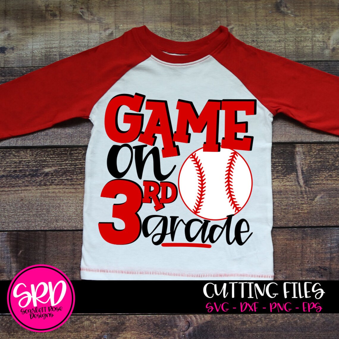 Game on 3rd Grade SVG SVG Cut File Third Grade Svg Back to - Etsy