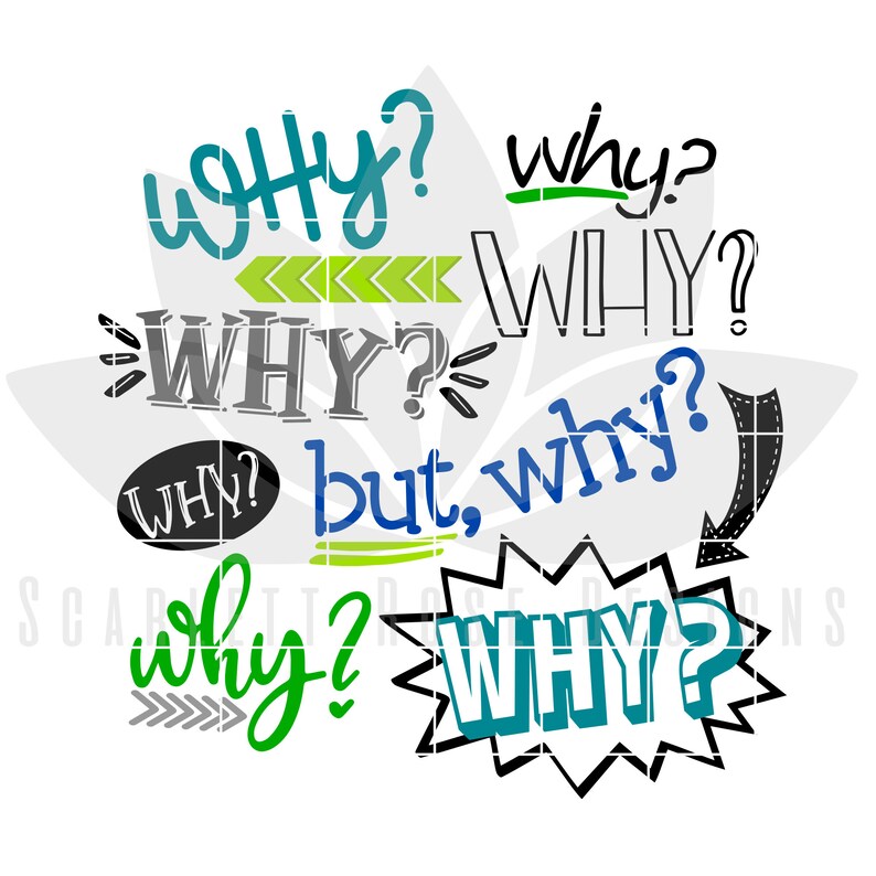 Why Why But why svg cut file Funny saying svg funny boy | Etsy