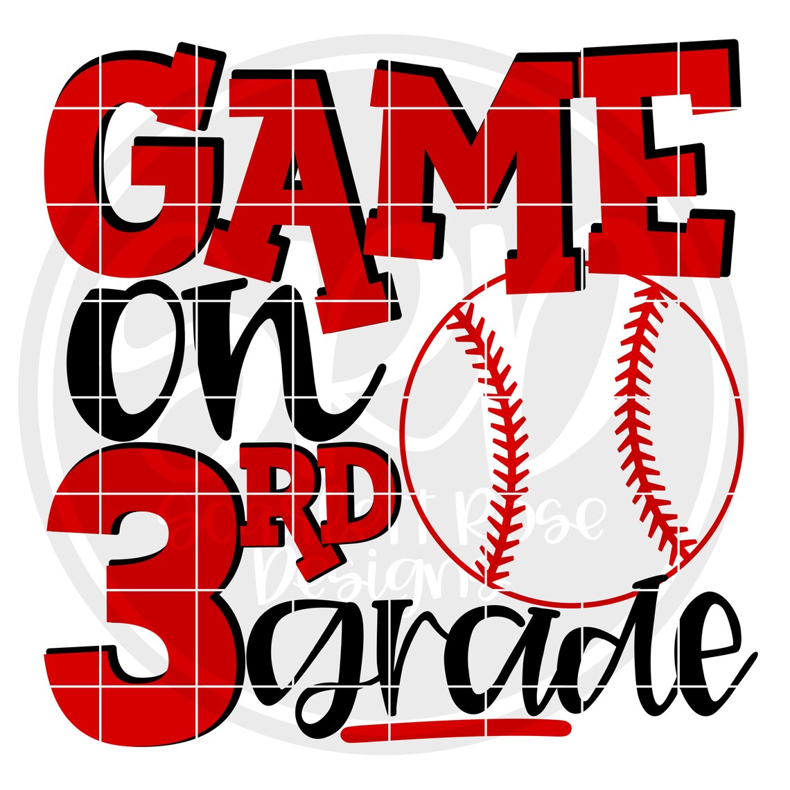 Game on 3rd Grade SVG SVG Cut File Third Grade Svg Back to - Etsy
