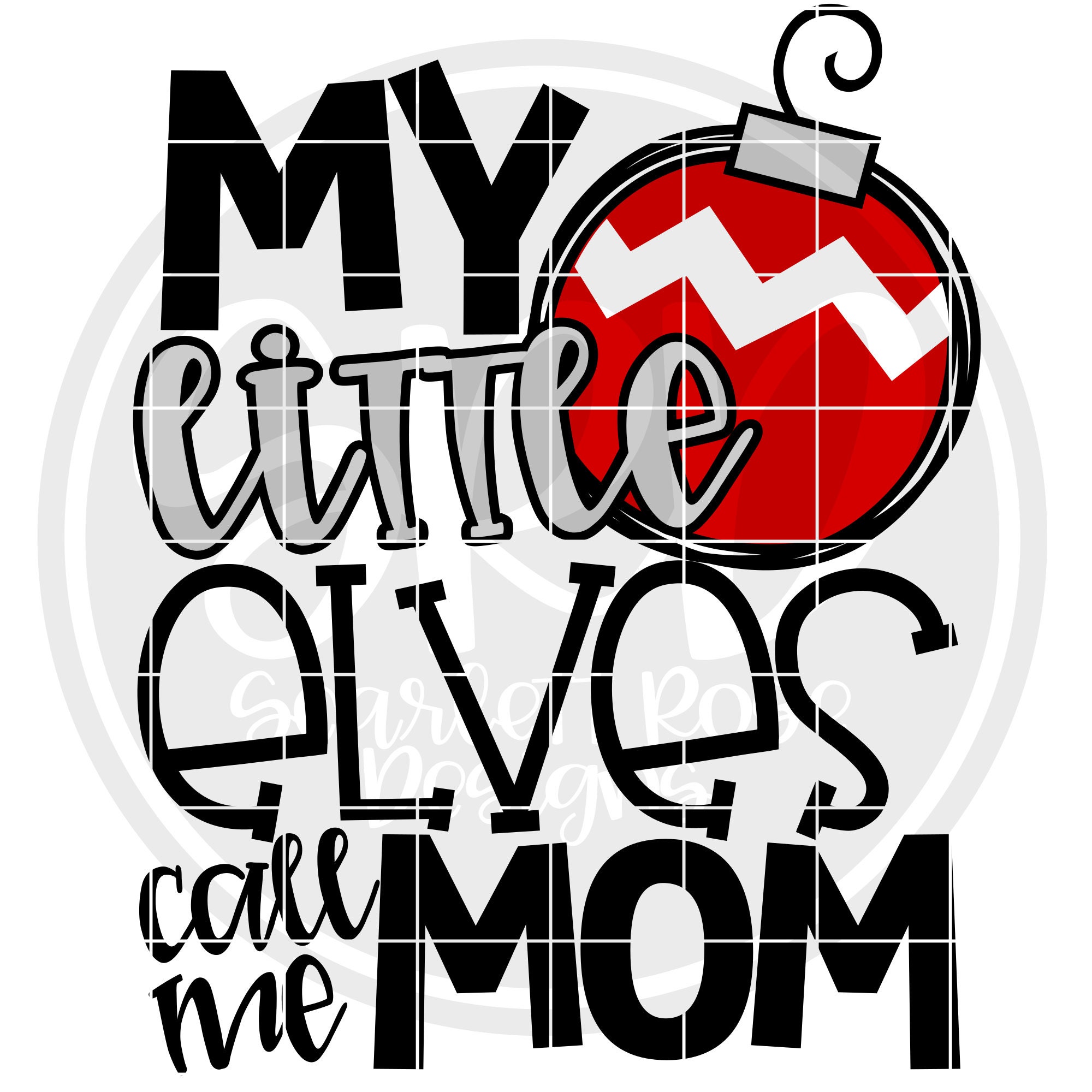 My Little Elves Call Me Mom SVG, Christmas SVG, Funny Christmas SVG ...
