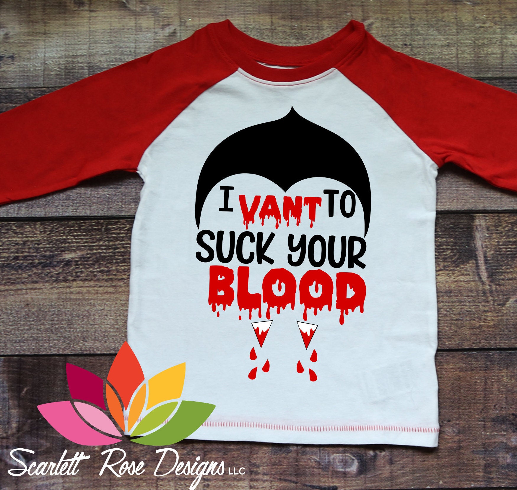 Halloween SVG I Vant to Suck your Blood Vampire Fang cut | Etsy