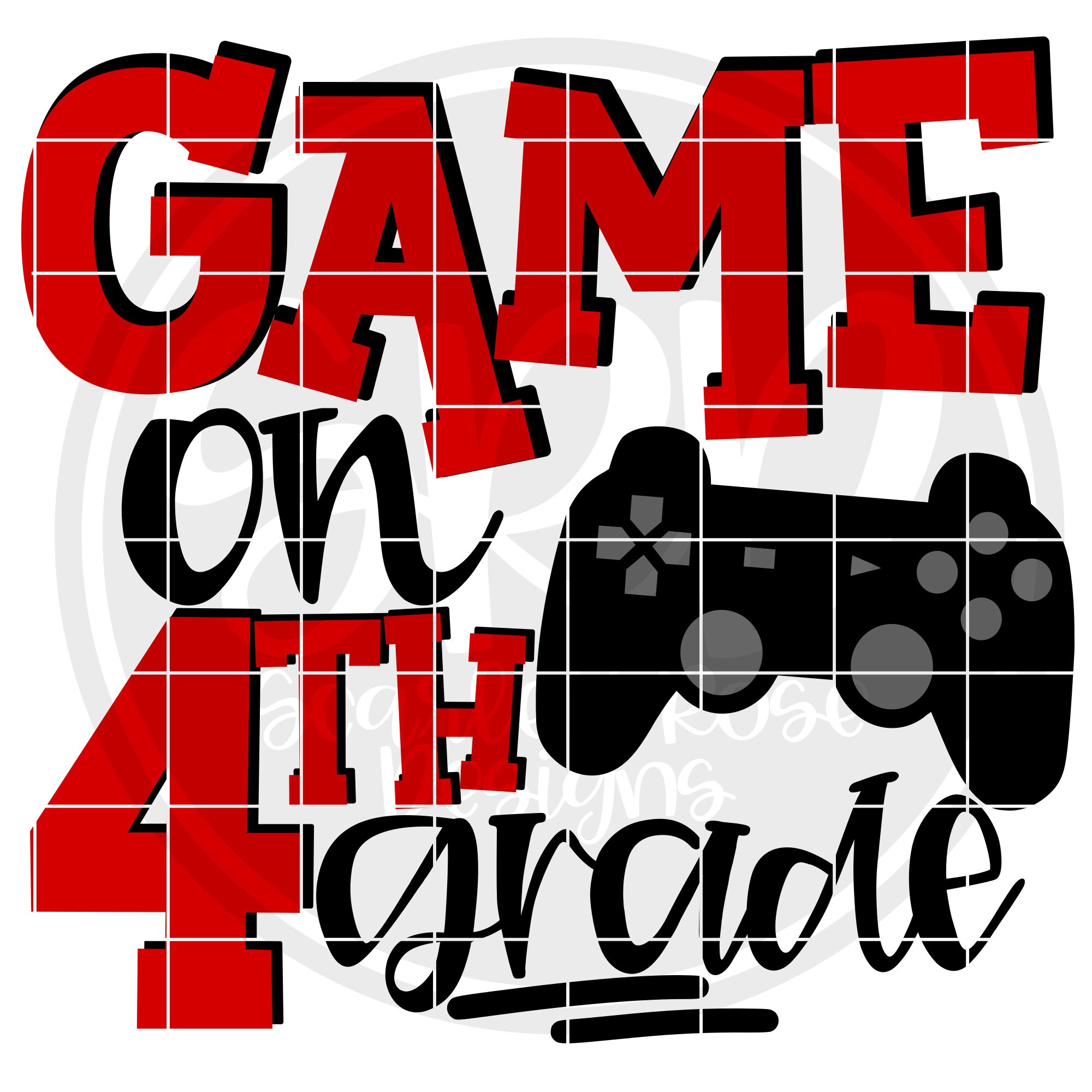 Game on 4th Grade SVG SVG Cut File Fourth Grade Svg Back to - Etsy