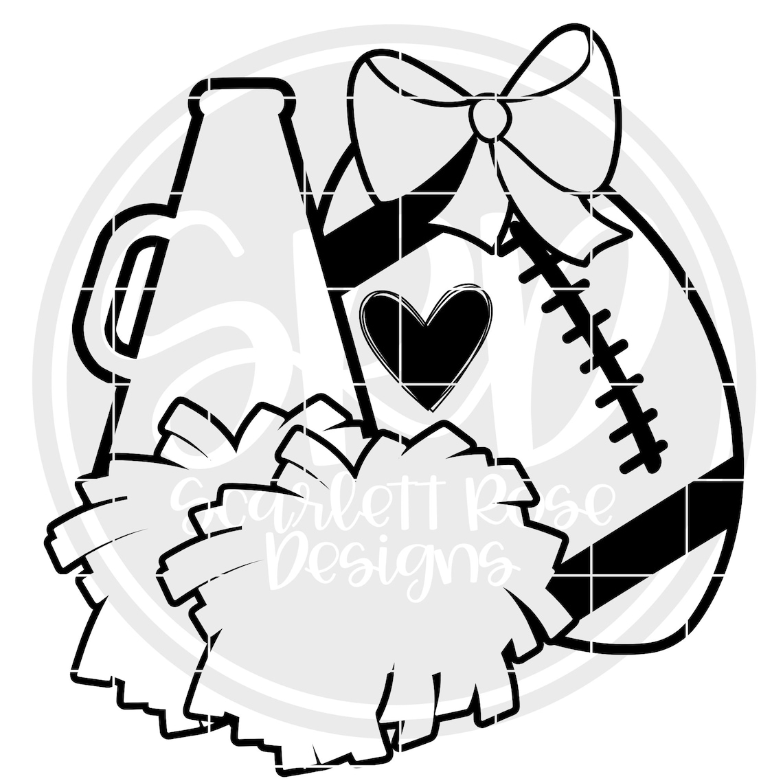 Cheer Mom Svg Football Mom Svg Cheerleading Svg Cheer Etsy France