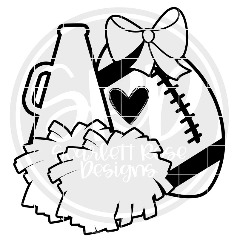 Cheer Mom Svg Football Mom Svg Cheerleading Svg Cheer Etsy