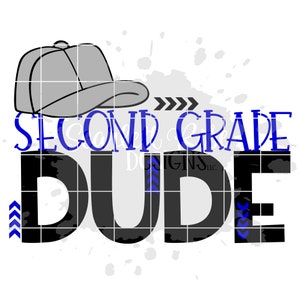 Back to School, SVG Bundle, Kindergarten-5th Grade, Preschool Dude SVG ...